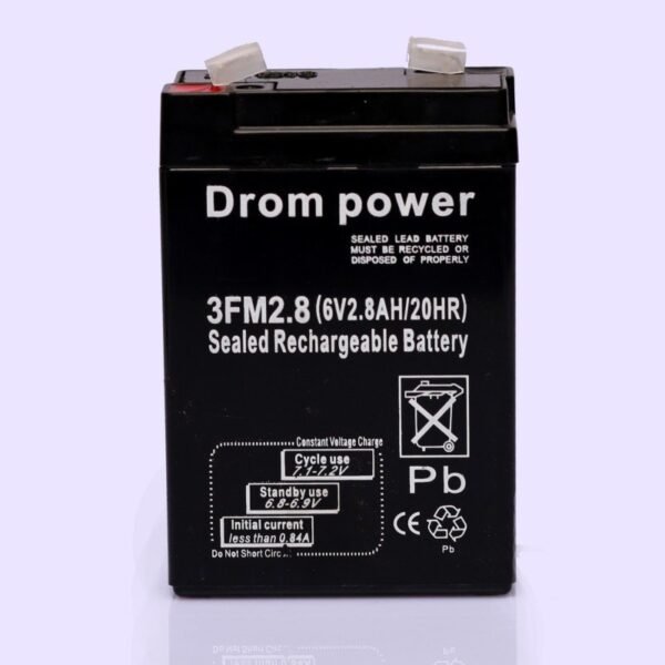 LEAD ACID BATTERY 6V 2.8AH | Kenya Tech Store